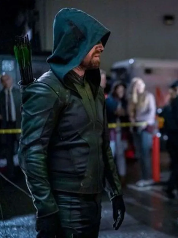 Crisis on Infinite Earths Arrow Jacket | Oliver Queen