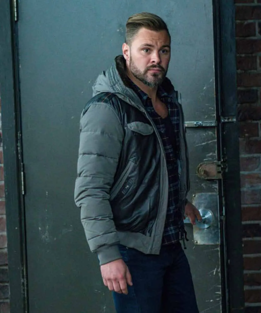 Adam Ruzek Chicago P.D. Leather Jacket with Hood | Patrick John Flueger ...