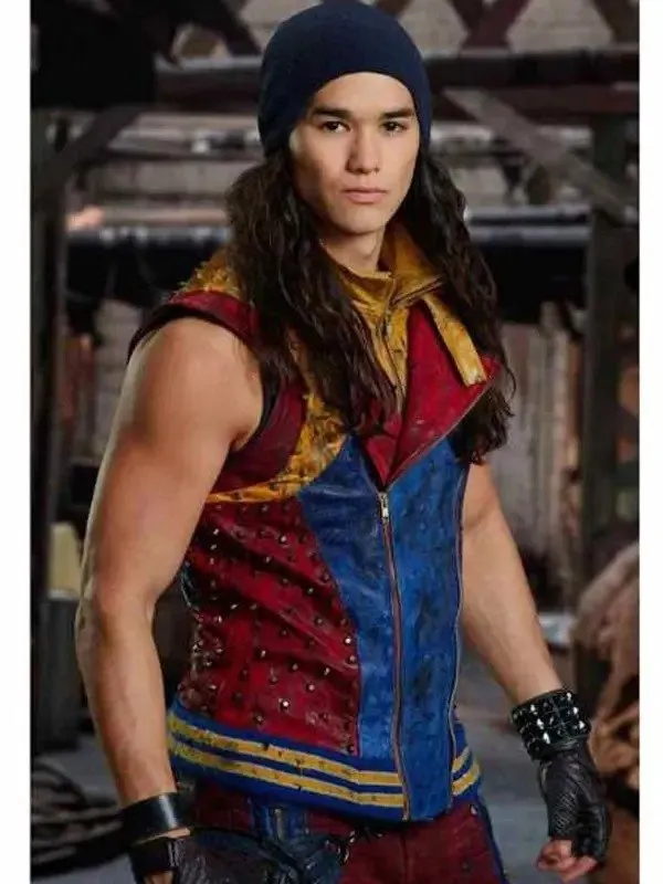 Descendants 2 Jay Vest | Booboo Stewart Leather Vest