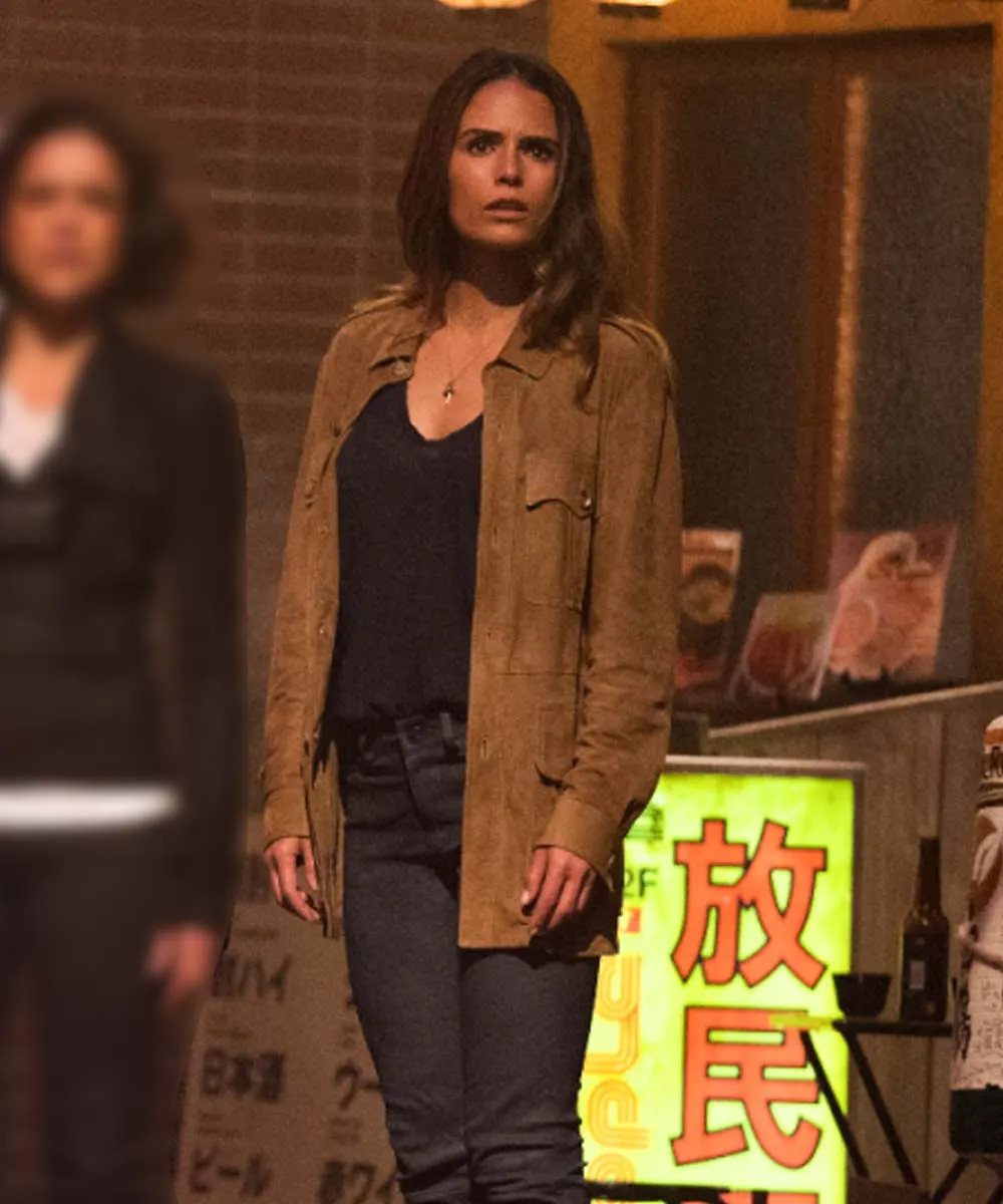 F9 Mia Leather Jacket | Jordana Brewster FF9 Brown Leather Jacket