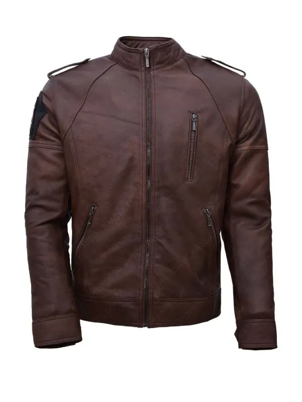 Tom Clancy's Leather Jacket | The Division Agent Jacket