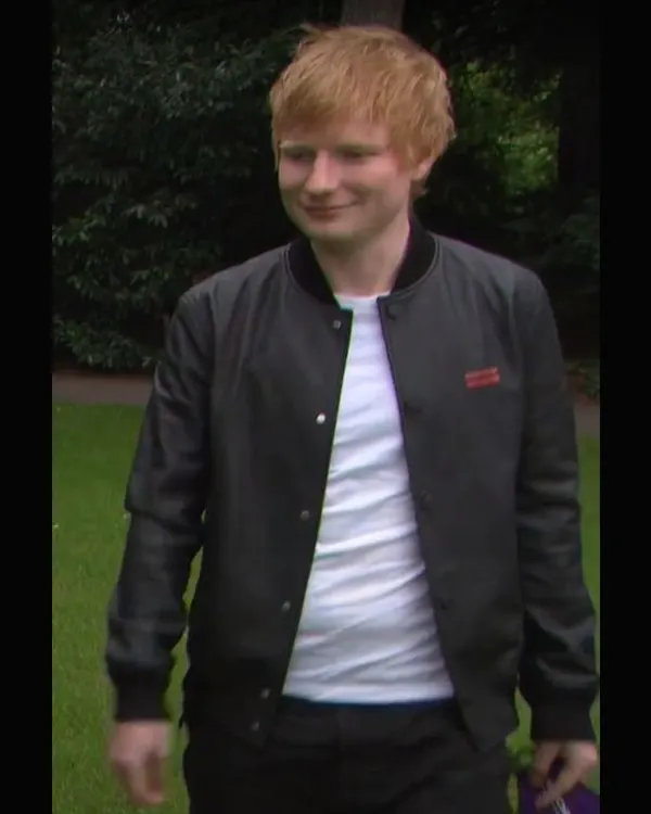 Ed Sheeran WellChild Awards 2021 Jacket | Ed Sheeran Bomber Jacket