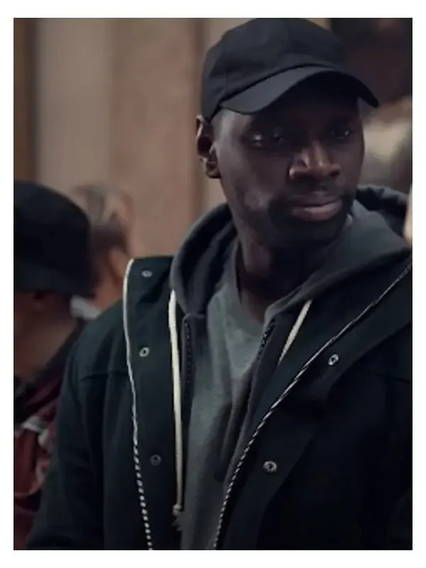 Tv Series Lupin Assane Diop Hooded Jacket - Jacket Hub