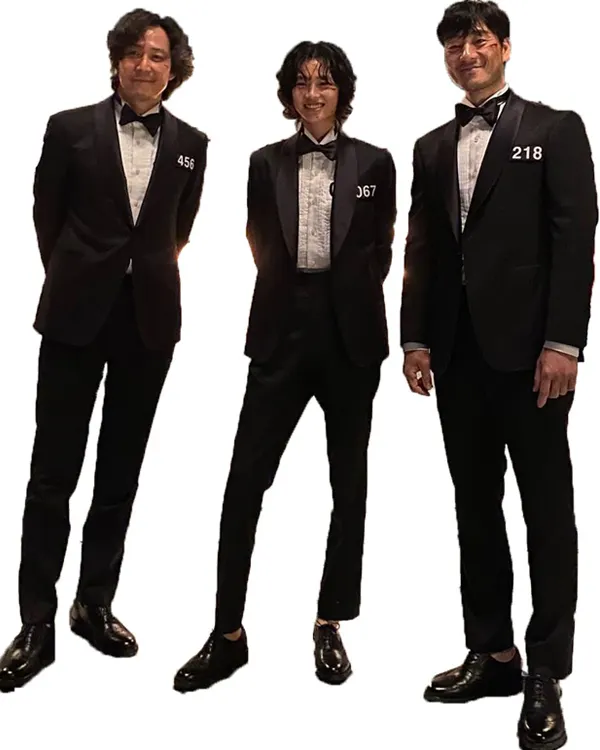 Squid Game Black Tuxedo Suit | Final Game Suit - Jacket Hub