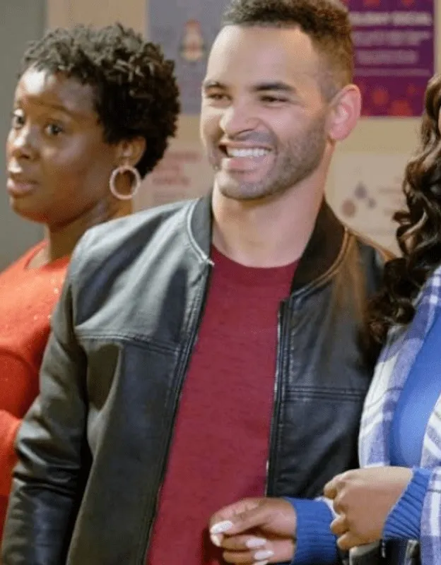 Will Adams A Holiday In Harlem 2021 Black Leather Jacket - Jacket Hub