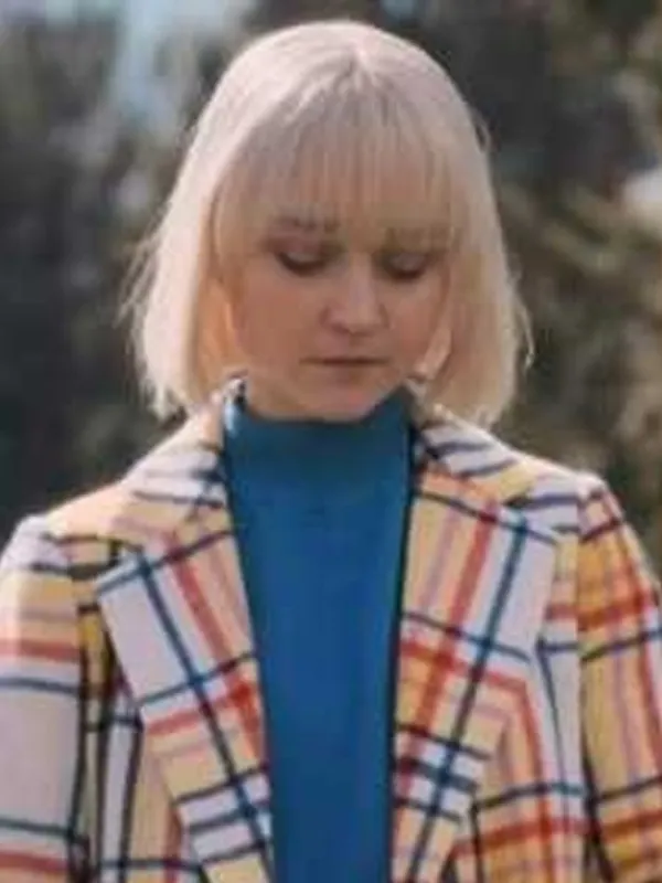 Matilda Stone Plaid Coat - Queens of Mystery S02 Coat - Jacket Hub