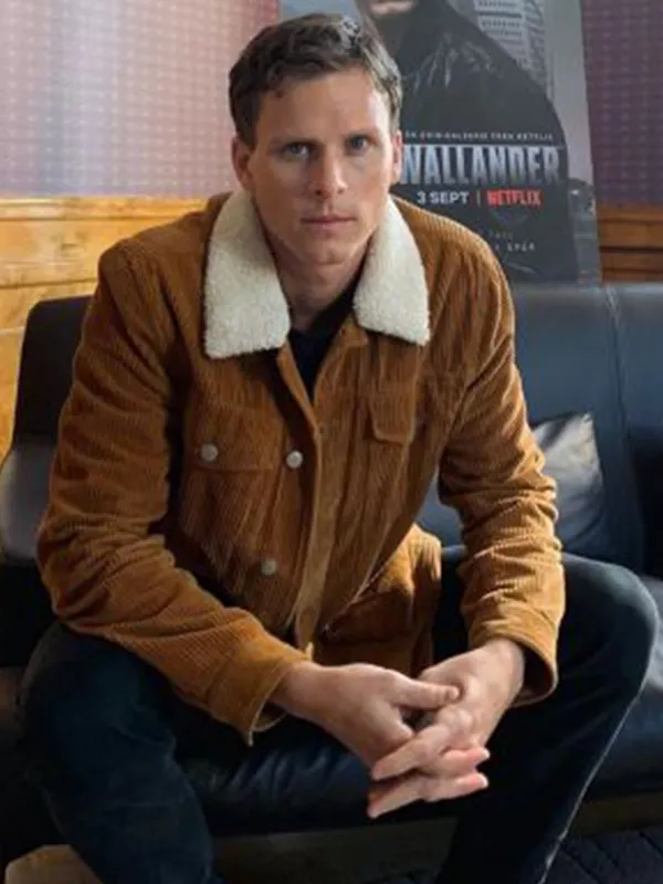 Adam Pålsson Young Wallander Brown Jacket- Jacket Hub