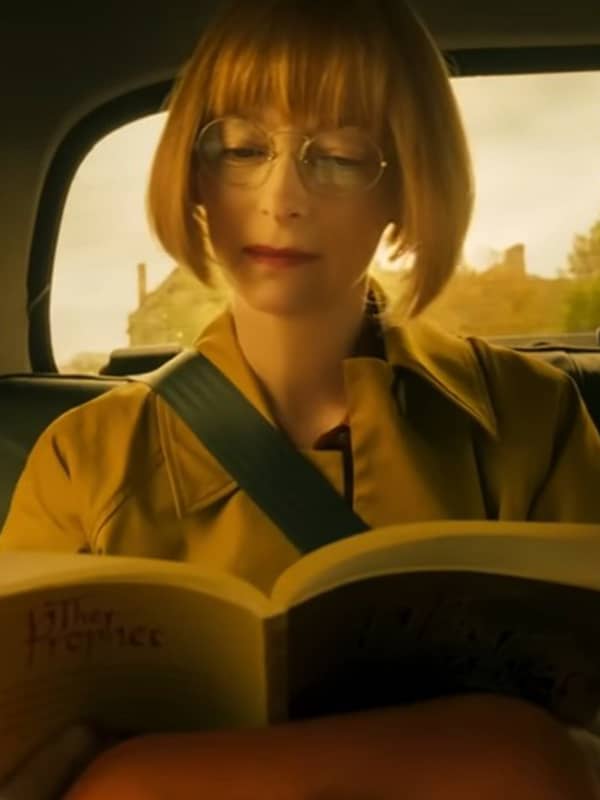 Three Thousand Years of Longing Tilda Swinton Brown Coat - Jacket Hub