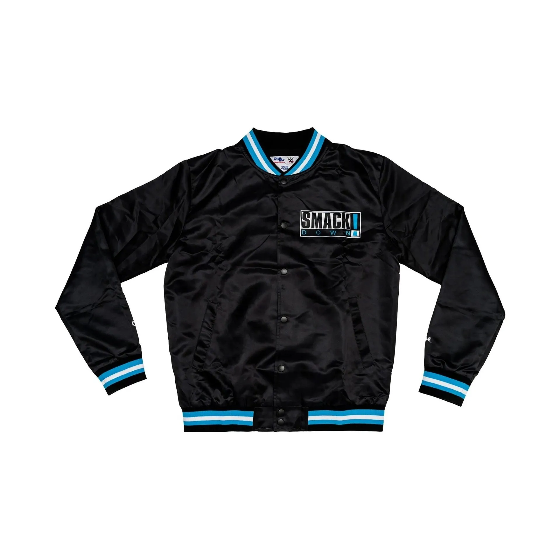 Smackdown Logo Satin Jacket | Jacket Hub