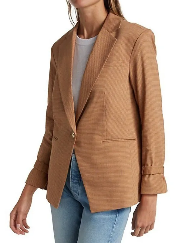 Brie Virgin River Season 4 Zibby Allen Blazer - Jacket Hub