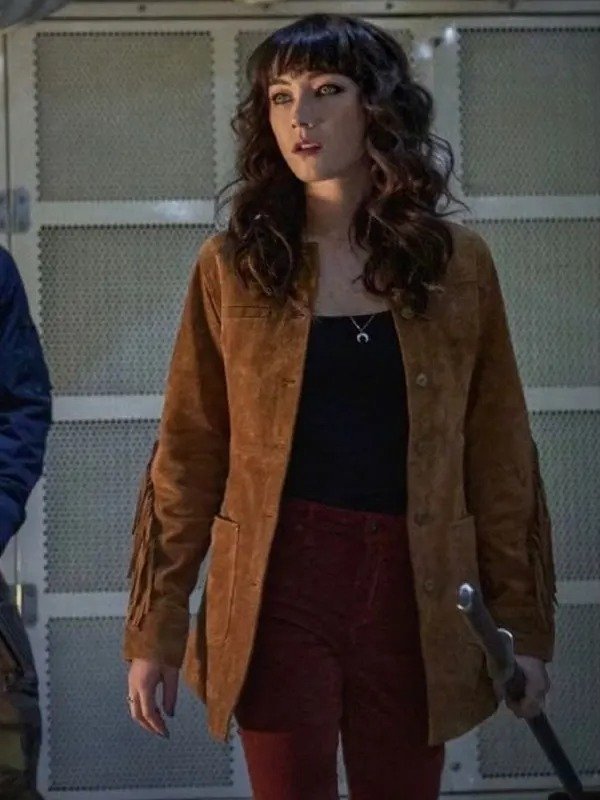 Day Shift 2022 Heather Fringe Suede Leather Jacket - Jacket Hub