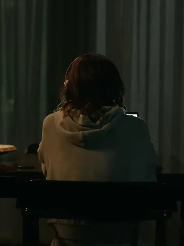 Smile 2022 Rose Cotter Hoodie | Sosie Bacon Grey Hoodie