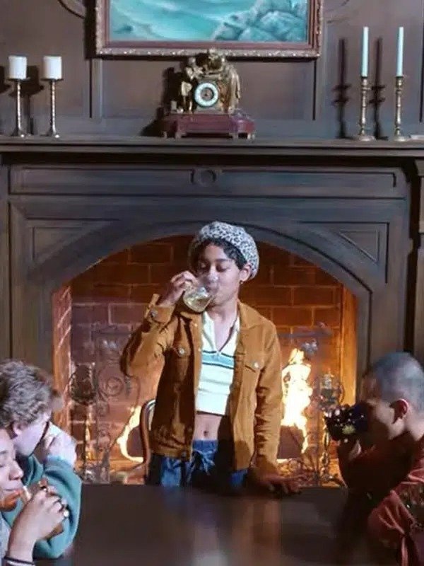 The Midnight Club Annarah Cymone Brown Denim Jacket