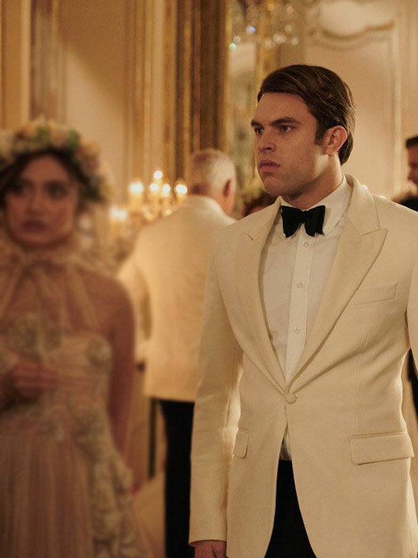 Vampire Academy Jesse Zeklos White Blazer | Joseph Ollman Blazer