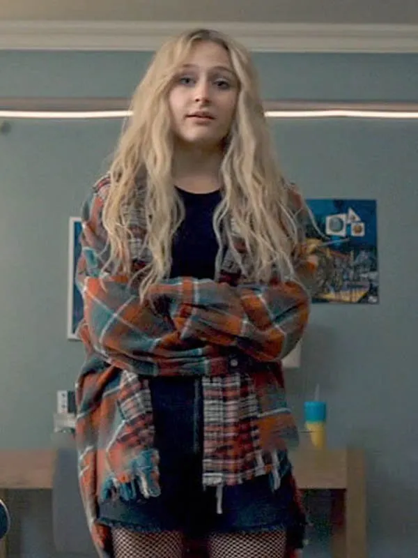 Chucky Season 2 Lexy Cross Plaid Shirt - Jacket Hub