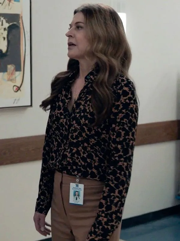 The Resident Season 6 Kit Voss Floral Shirt | Jane Leeves Shirt