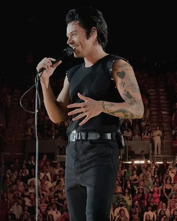 Harry Style Harryween Black Vest - Jacket Hub