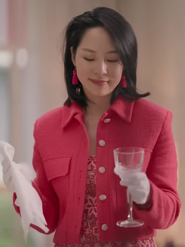 Mind Your Manners Sara Jane Ho Pink Shirt - Jacket Hub