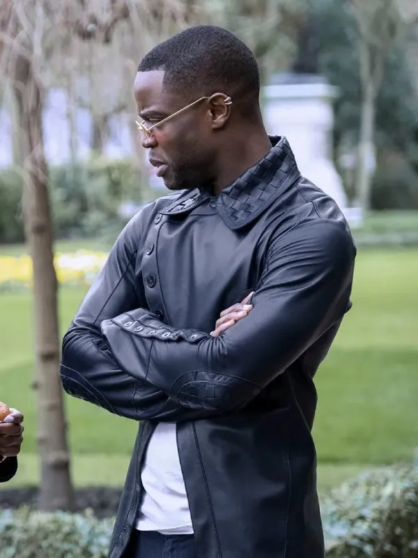 Riches 2022 Emmanuel Imani Black Leather Jacket - Jacket Hub