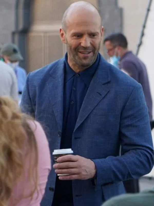 Operation Fortune Ruse de guerre Jason Statham Blue Suit