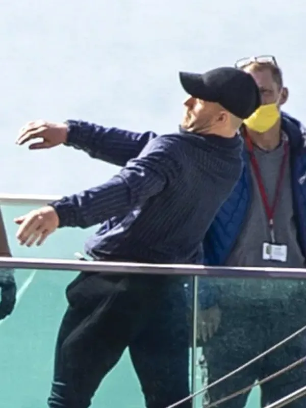 Jason Statham Operation Fortune Ruse de guerre 2023 Jacket