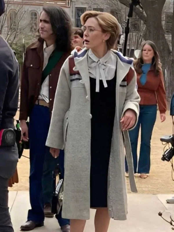 Love and Death Elizabeth Olsen Trench Coat - Jacket Hub