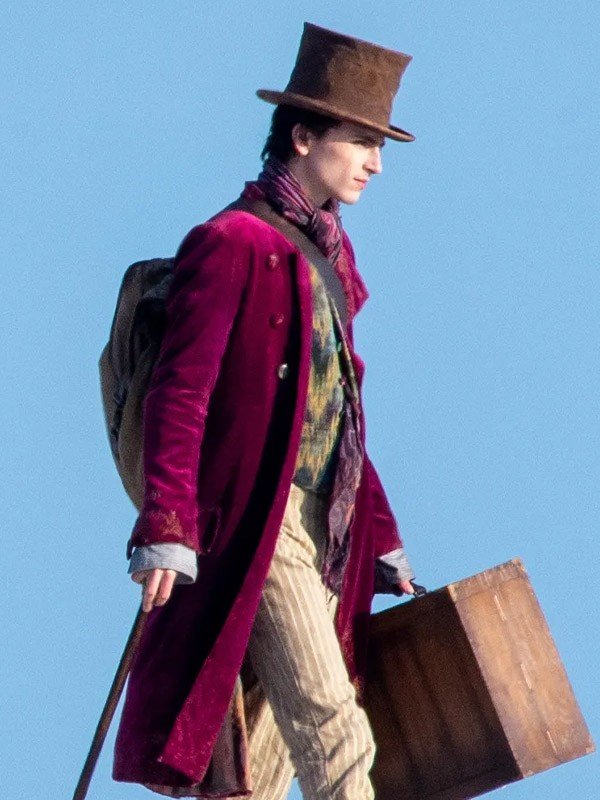 Willy Wonka Wonka 2023 Coat | Timothée Chalamet Coat