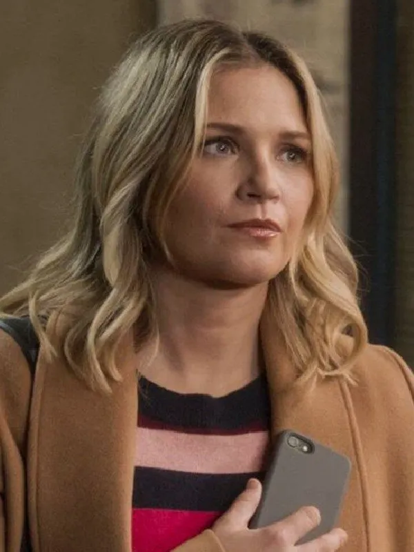 Blue Blood Vanessa Ray Brown Coat - Jacket Hub