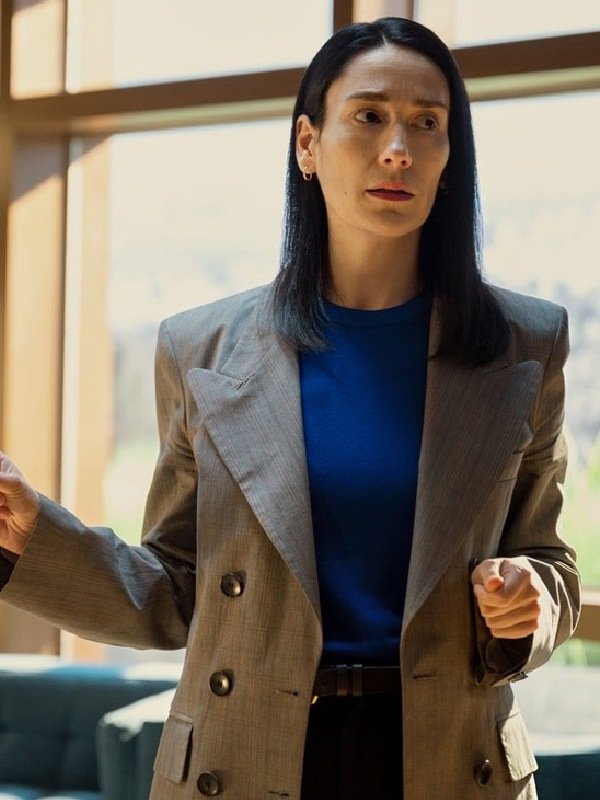 Unstable Sian Clifford Gray Blazer - Jacket Hub