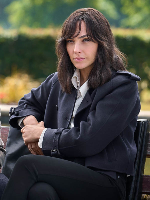Heart of Stone Gal Gadot Crop Coat - Jacket Hub