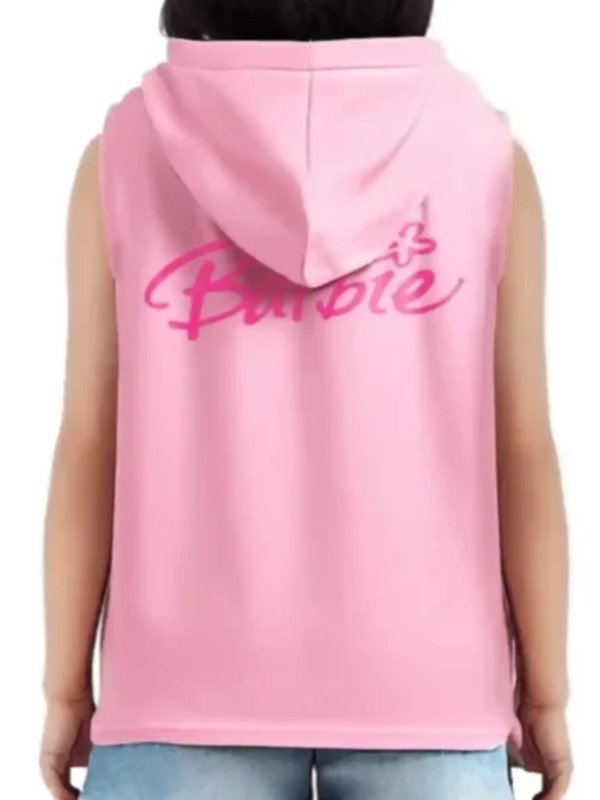 Order Barbie Sleeveless Hoodie - Jacket Hub