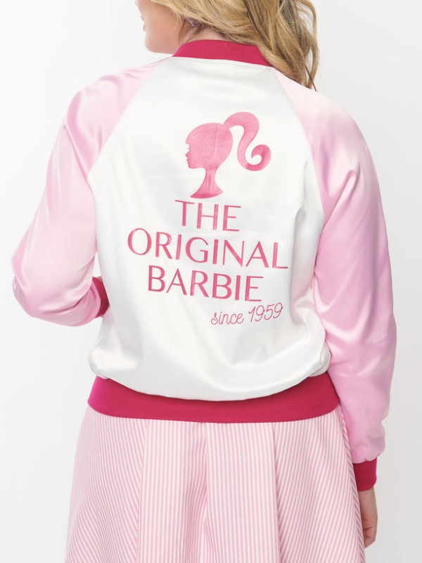 Order Barbie x Vintage Bomber Jacket - Jacket Hub