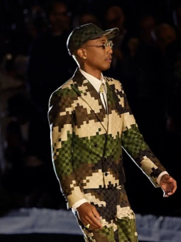 Order Pharrell Williams Minecraft Pixel Suit - Jacket Hub