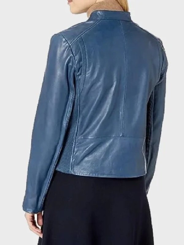 Cole Haan Leather Jacket - Jacket Hub
