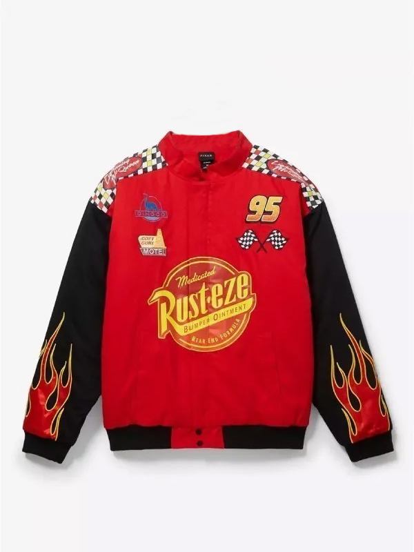 Lightning Mcqueen Red Racing Jacket - Jacket Hub