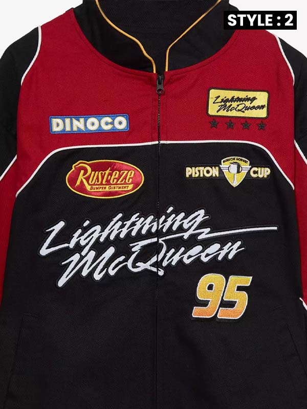 Lightning Mcqueen Red Racing Jacket - Jacket Hub