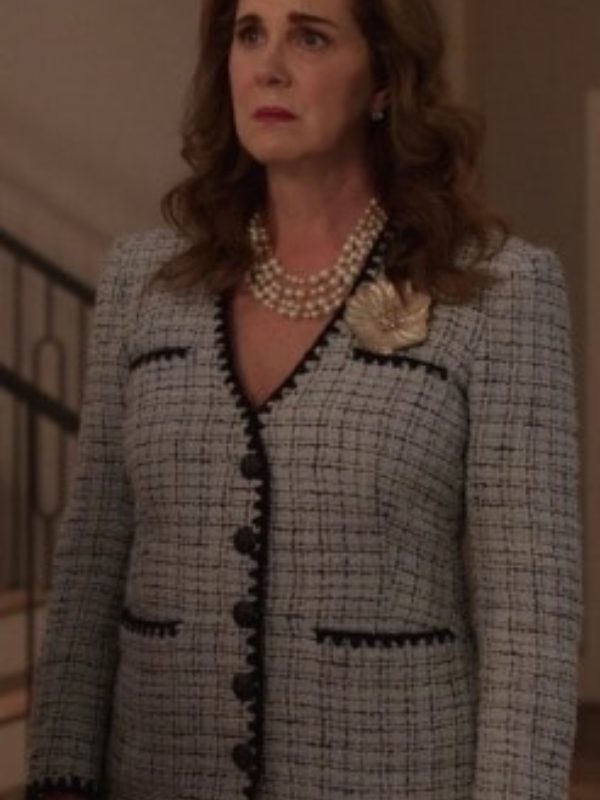 The Afterparty Season 2 Elizabeth Perkins Tweed Blazer