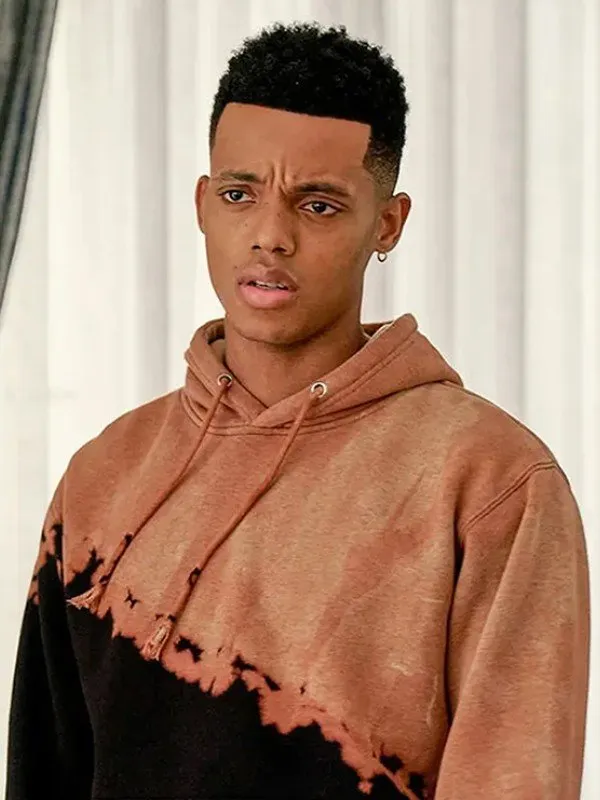 Bel-air Jabari Banks Black & Brown Hoodie