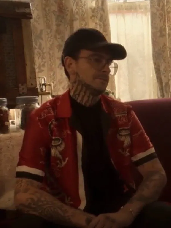 Brassic Season 5 Joseph Gilgun Red Dragon Print Shirt