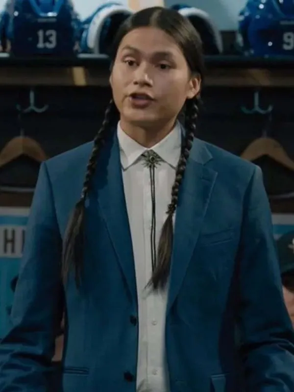 Shoresy S2 Harlan Blayne Kytwayhat Teal Blazer