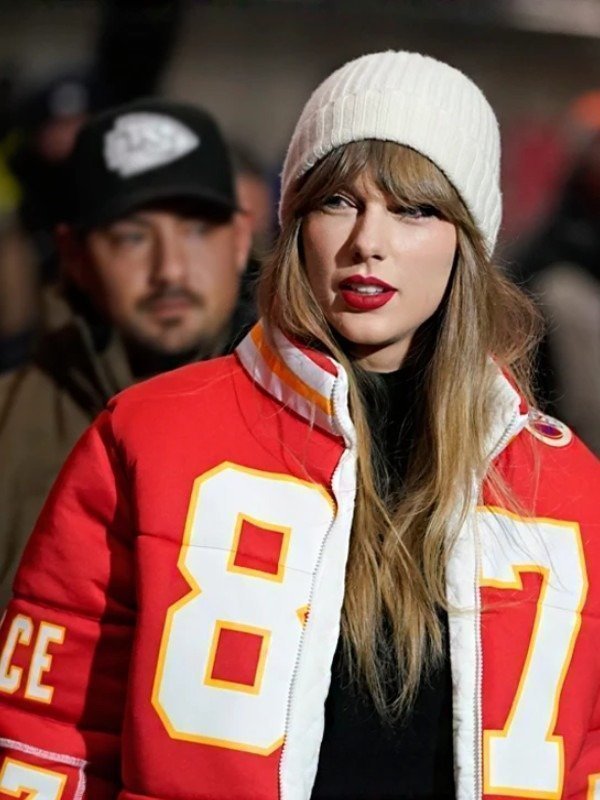 Taylor Swift Kelce 87 Puffer Jacket - Jacket Hub