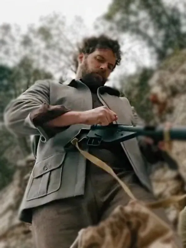 The Ministry of Ungentlemanly Warfare Henry Cavill Grey Jacket