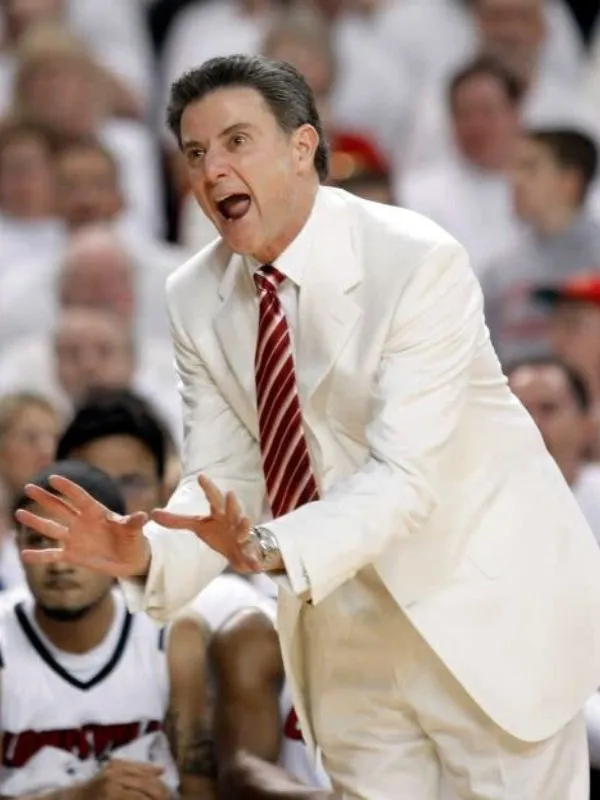 Rick Pitino Suit | Coach White Suit - Jacket Hub