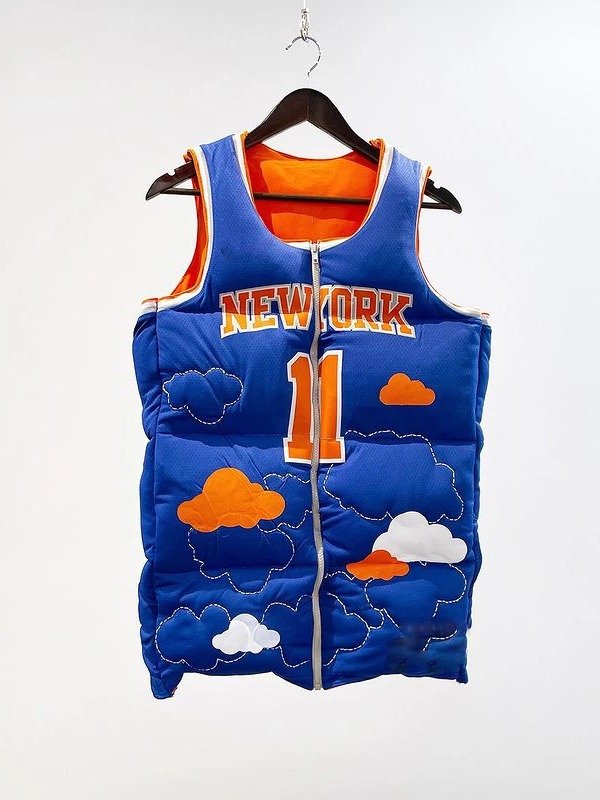 Jalen Brunson New York Knicks Puffer Vest - Jacket Hub