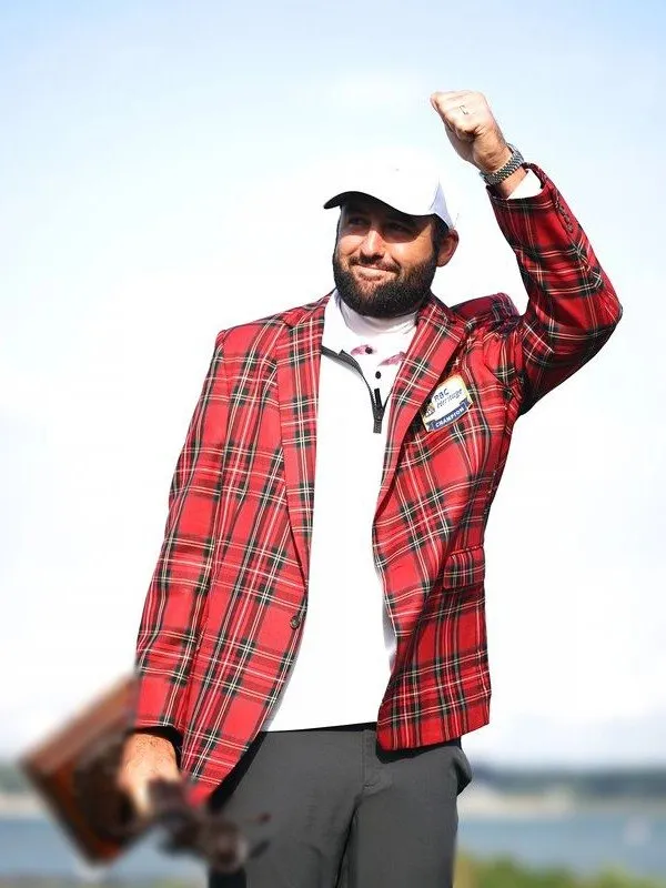 RBC Heritage Scottie Scheffler Plaid Jacket - Jacket Hub