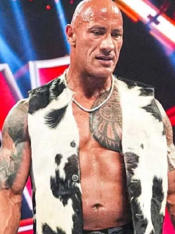 WWE Raw 2024 Dwayne Johnson Vest - Jacket Hub
