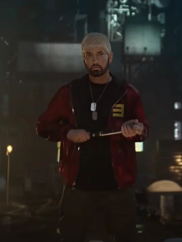 Eminem Houdini Red Jacket - Jacket Hub