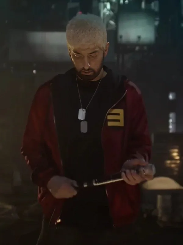 Eminem Houdini Red Jacket - Jacket Hub