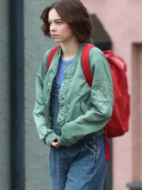 Emma Myers A Good Girl’s Guide to Murder Bomber Jacket