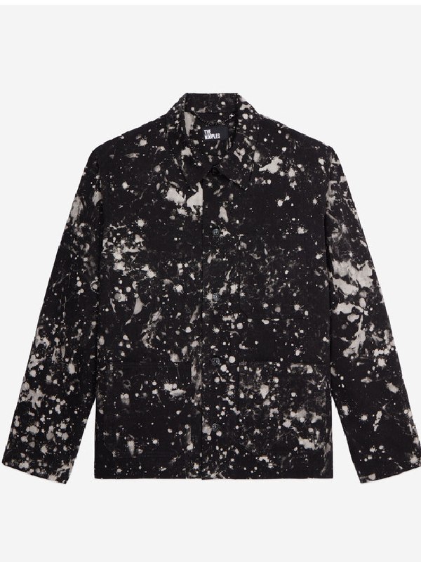 Power Book II Ghost S04 Paint Splatter Black Jacket - Jacket Hub